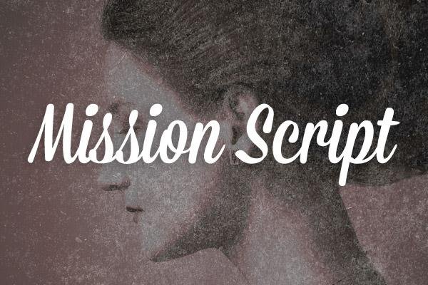 Mission Script Font Custom TechClient mission-script-font-custom-techclient
